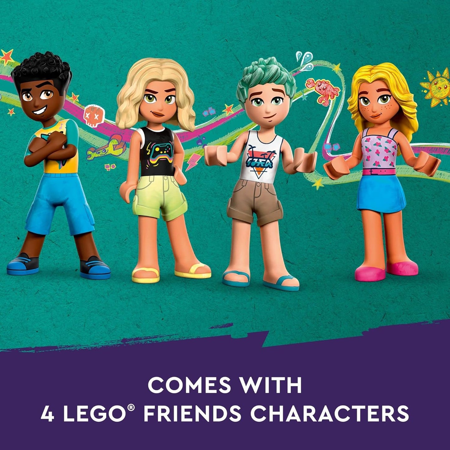 LEGO Friends - Beach Amusement Park 41737 – The Entertainer Pakistan