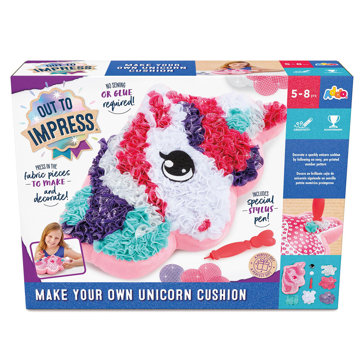 Out to Impress Make Your Own Unicorn Cushion Craft Set – The ...