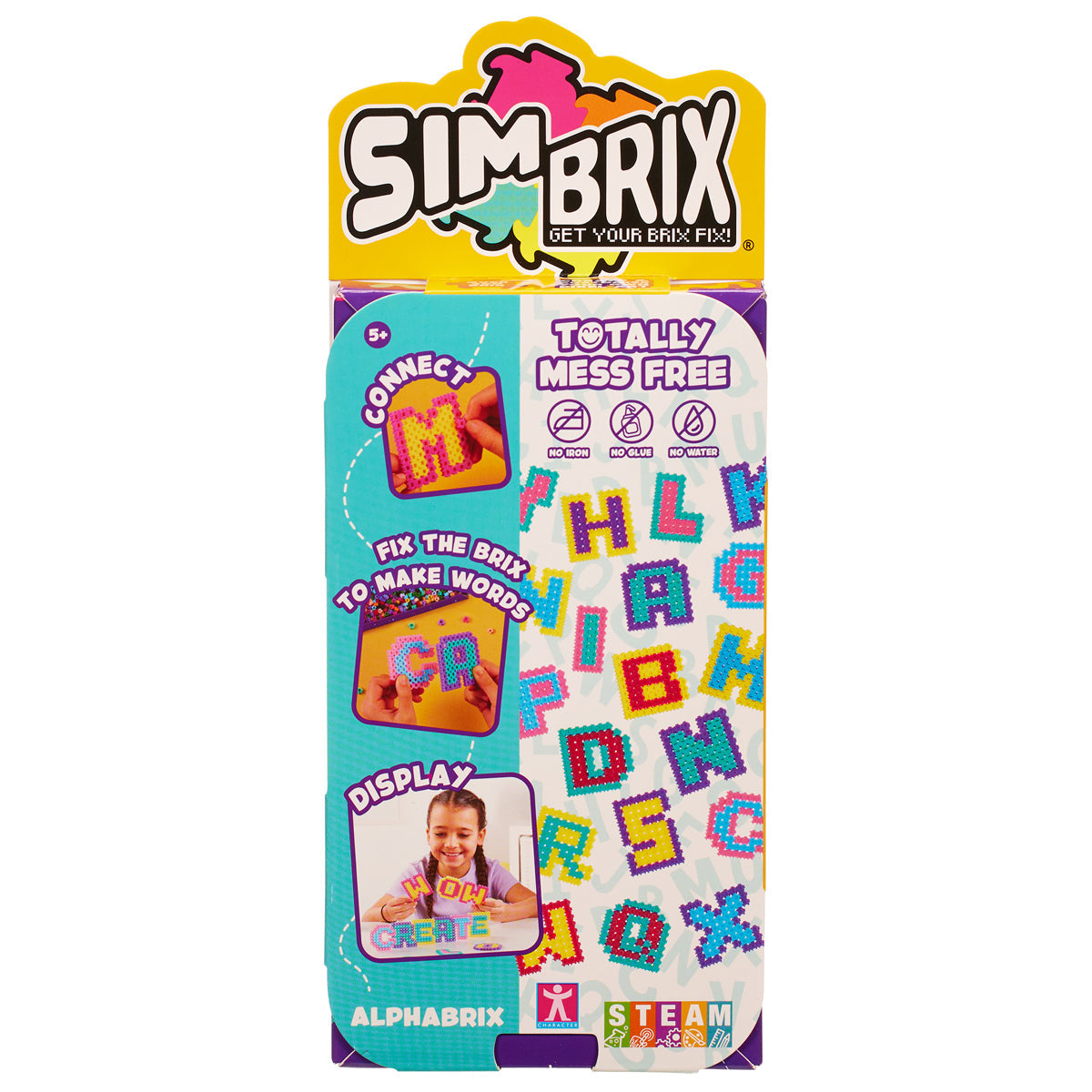 Simbrix Alphabrix Pixel Art Set – The Entertainer Pakistan
