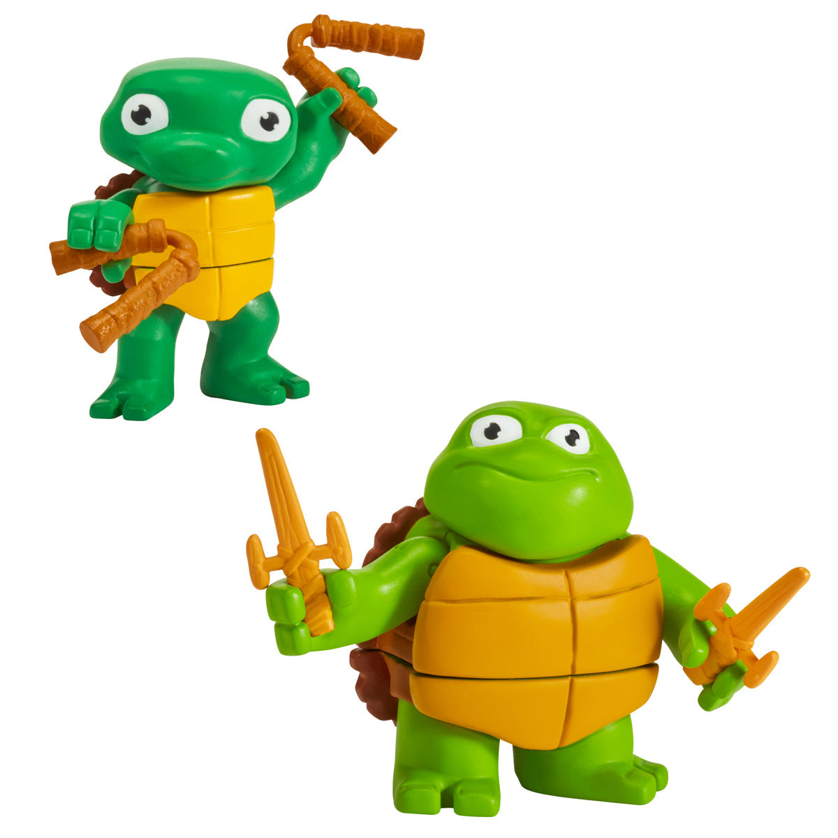 Teenage Mutant Ninja Turtles Mutant Mayhem Raph and Mikey Turtle Tot F ...
