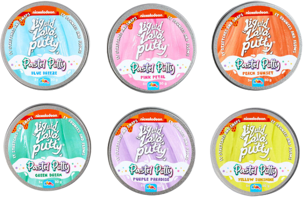 Nickelodeon Liquid Lava Pastel Putty (Styles Vary) – The Entertainer ...