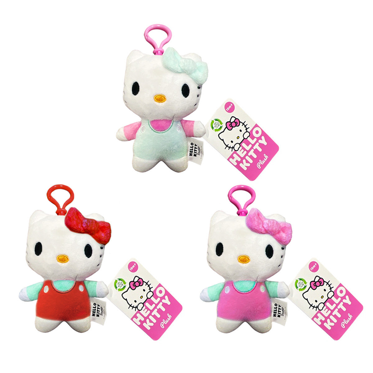 Hello Kitty Soft Toy Keyring (Styles Vary) – The Entertainer Pakistan