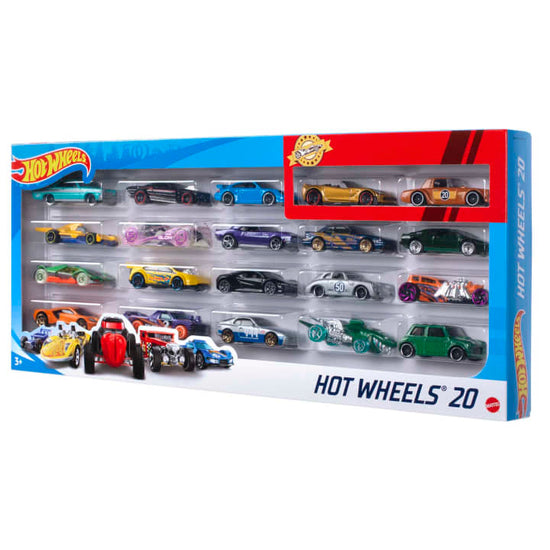 Hot Wheels - 20-Car Pack 1:64 Scale H7045 – The Entertainer Pakistan