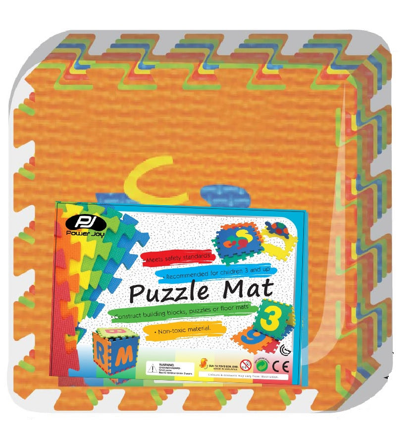 Power Joy Puzzle Mat Vehicle 30X30cm 10pieces – The Entertainer Pakistan