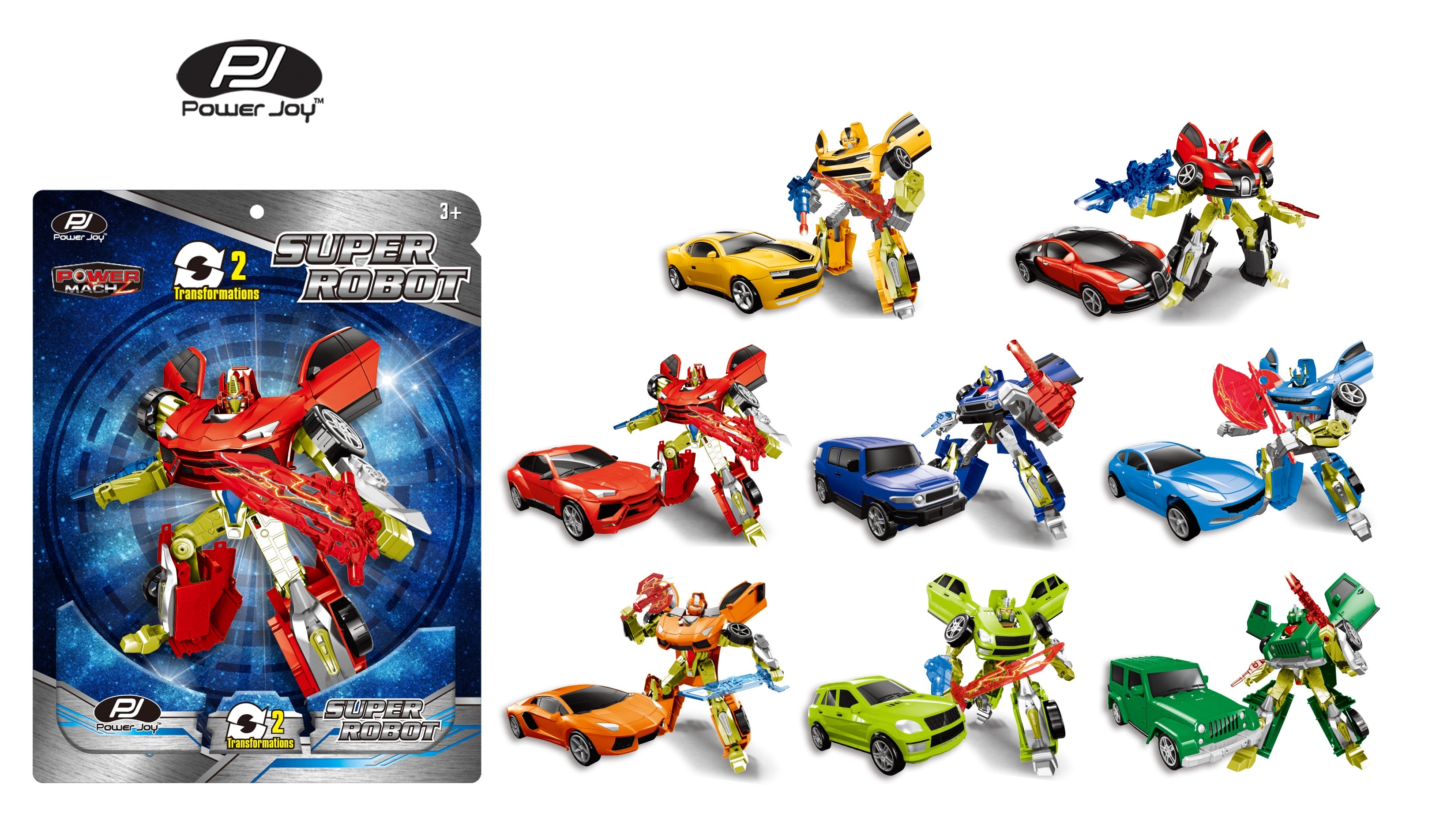 Power Joy - Power Mach Super Robot (Styles Vary - One Supplied) – The ...