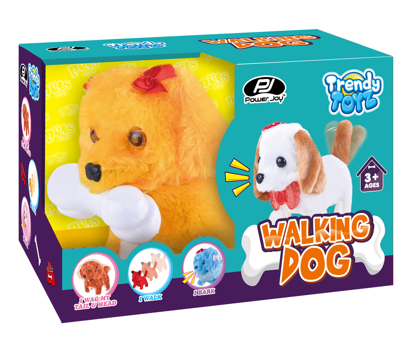 Power Joy - Trendy Walking Dog (Styles Vary - One Supplied) – The ...