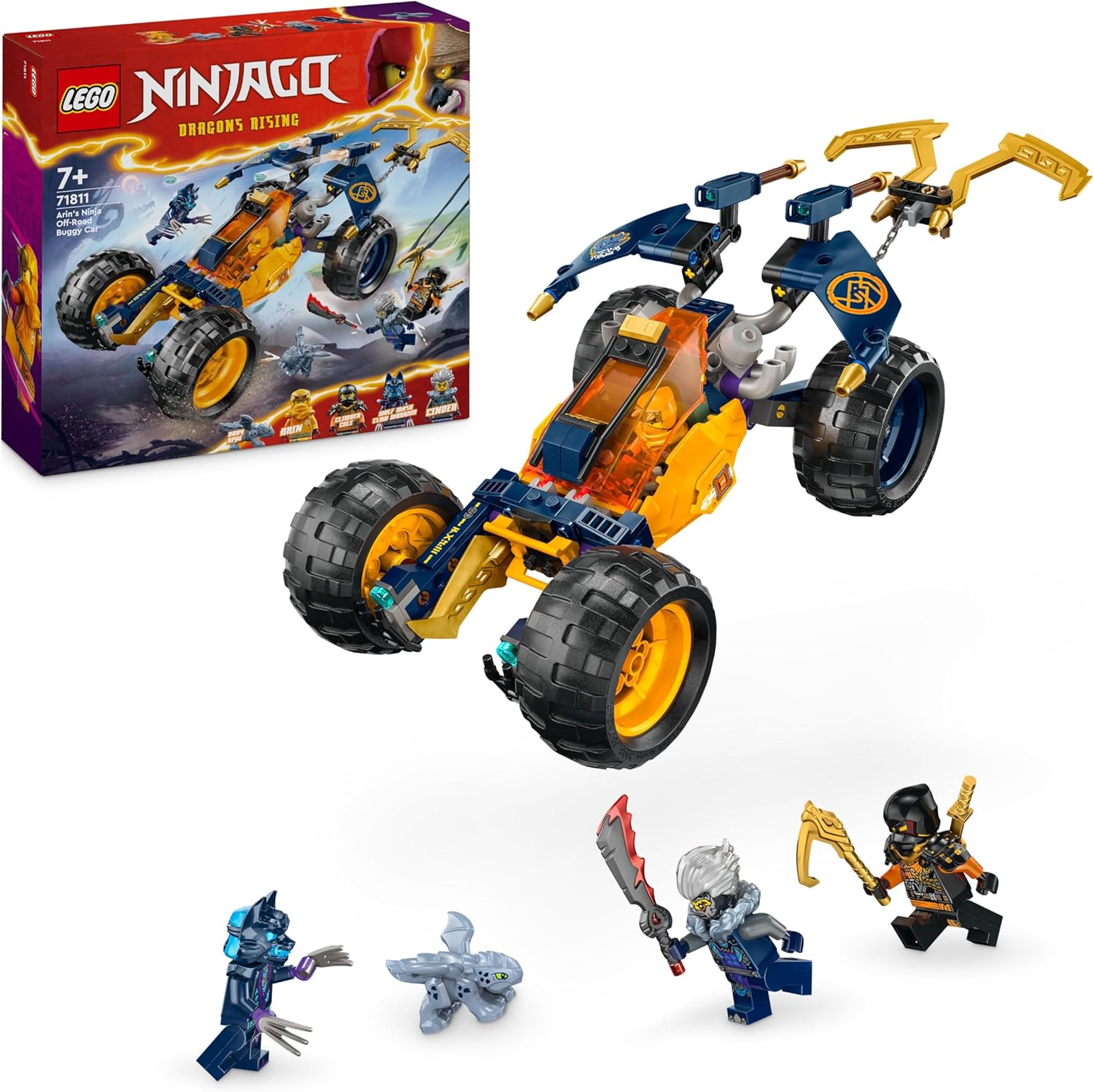 Lego Ninjago Arin's Ninja Off-Road Buggy Car 71811 – The Entertainer ...