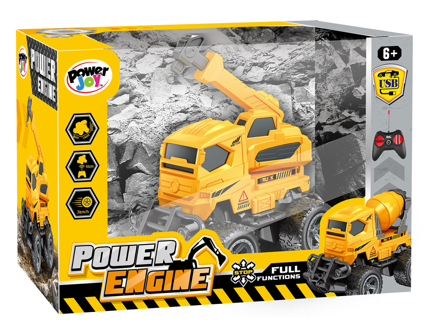 Power Joy Remote Control Power Engine Toy (Styles Vary - One Supplied ...