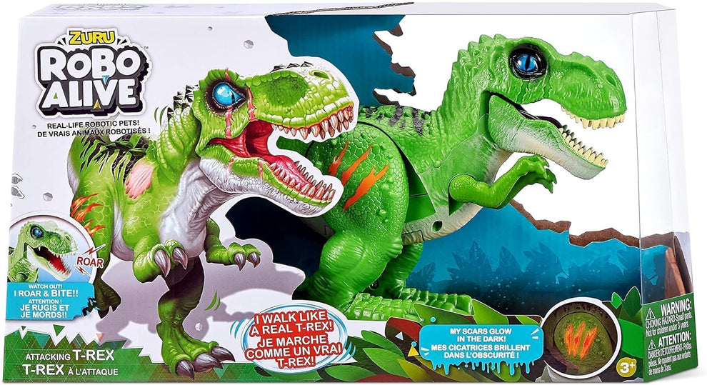 Robo Alive Attacking T-Rex Battery-Powered Robotic (Styles Vary) – The ...