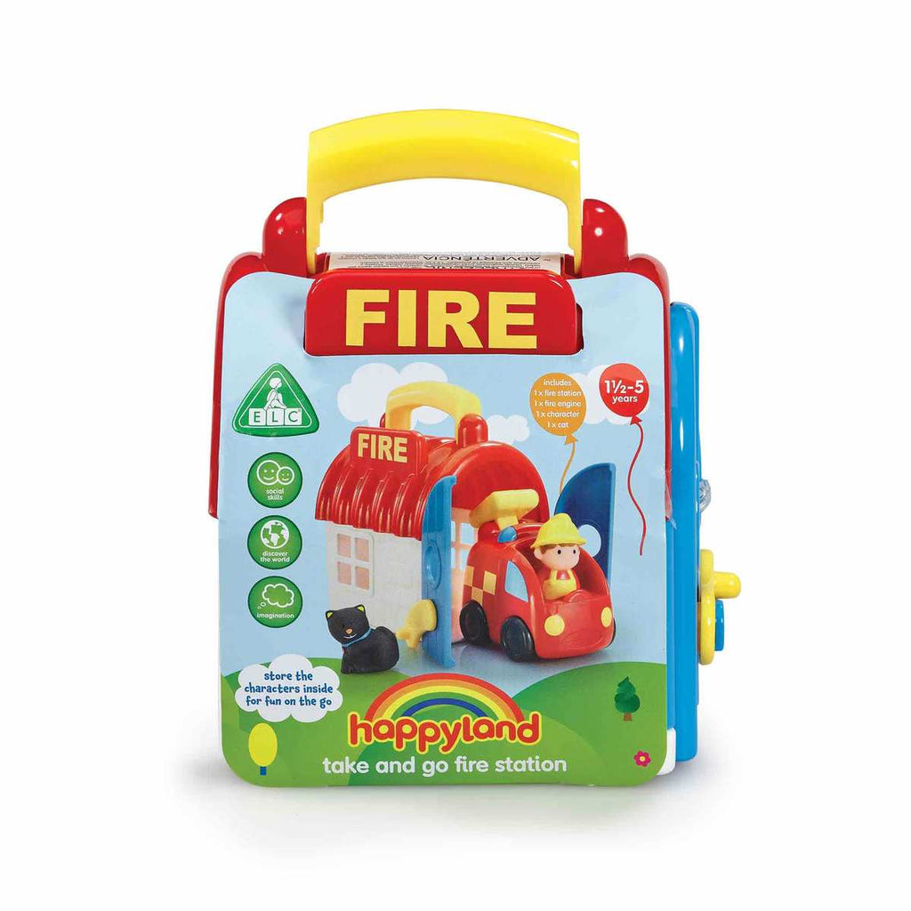 Happyland Take And Go Fire Station#N# – The Toy Shop Pakistan