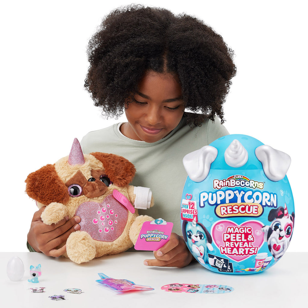 Rainbocorns Puppycorn Rescue Surprise with 12 Surprises by ZURU (Style ...